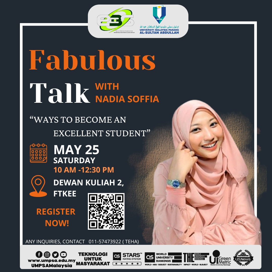FTKEE UMP - Fabulous Talk with Nadia Soffia: Ways to Become an ...
