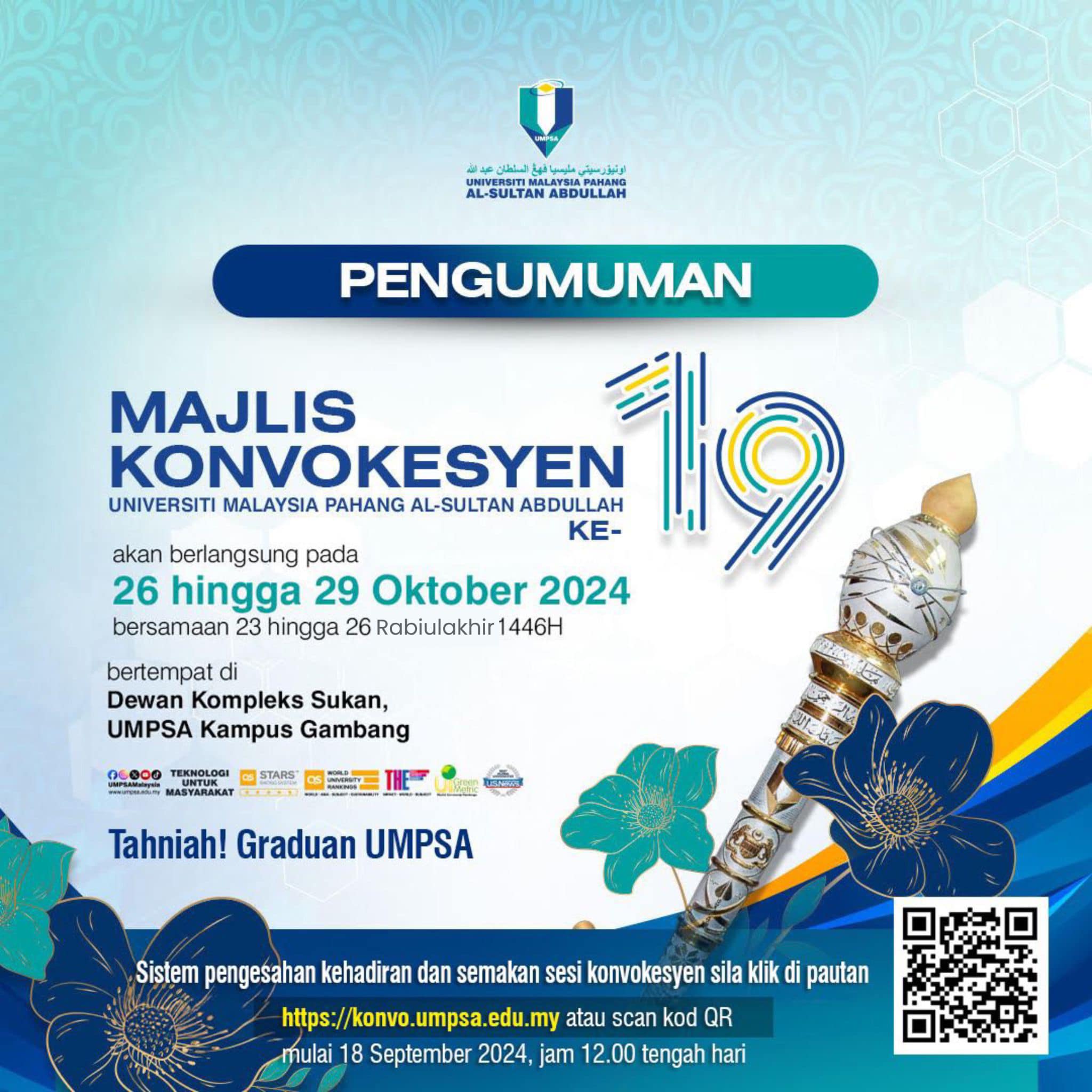 FTKEE UMP - UMPSA Convocation Ceremony 2024