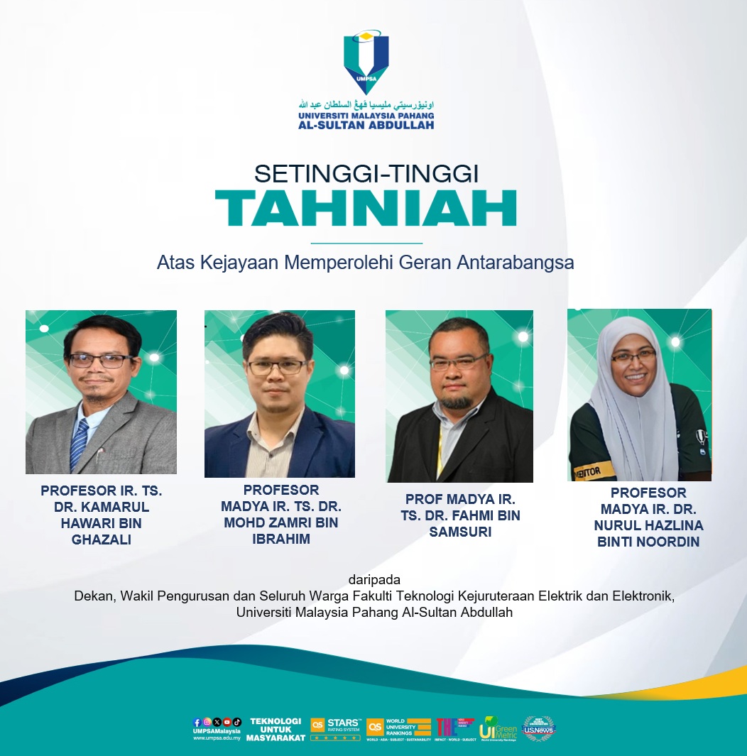 FTKEE UMP - Empat Penyelidik FTKEE UMPSA berjaya menerima Geran ...